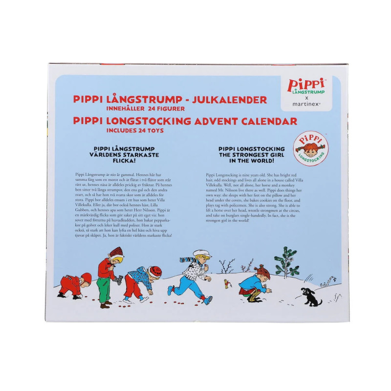 Pippi Longstockings Toys Christmas Advent Calendar 2022
