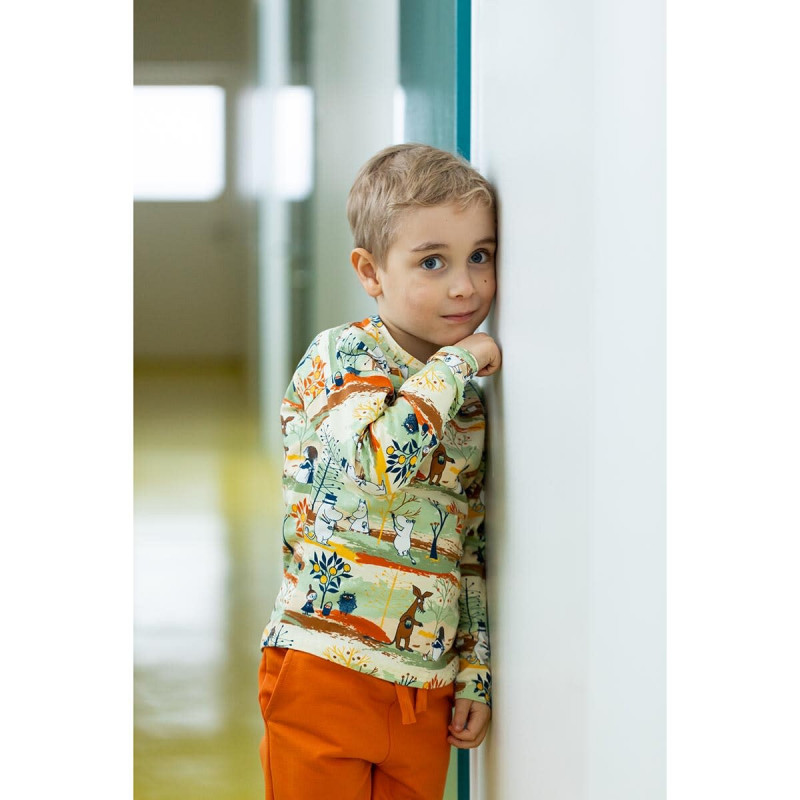 Muumi Haisuli-Collegehousut Oranssi