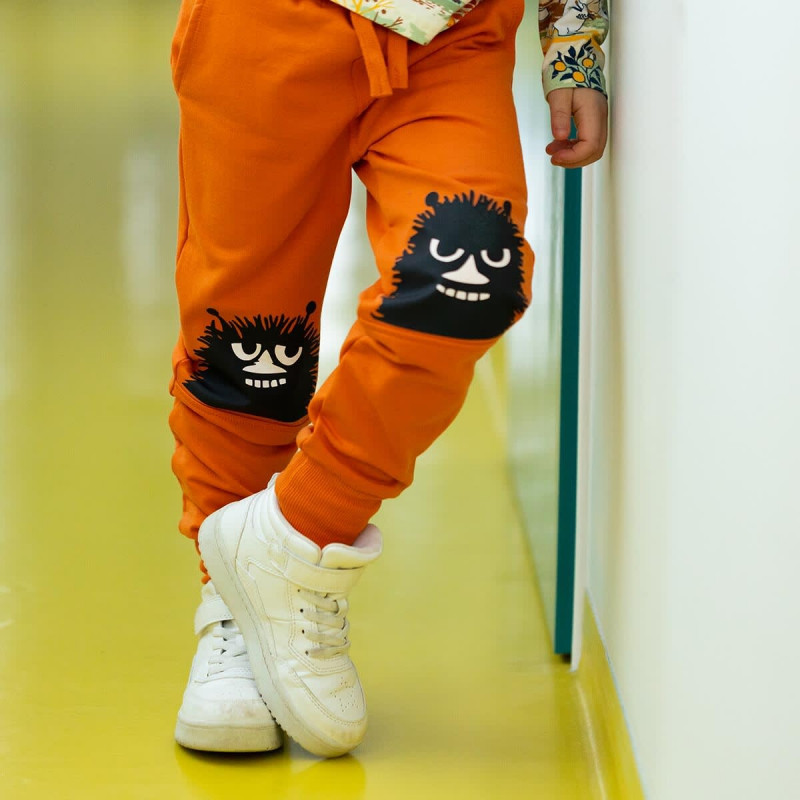 Muumi Haisuli-Collegehousut Oranssi