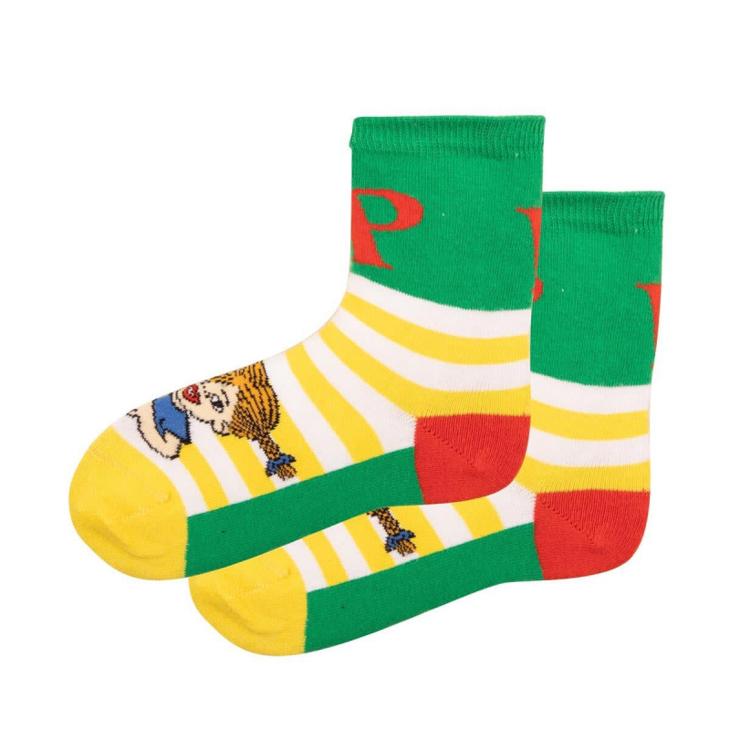 Pippi Longstocking Pippi Socks 2-Pack Green