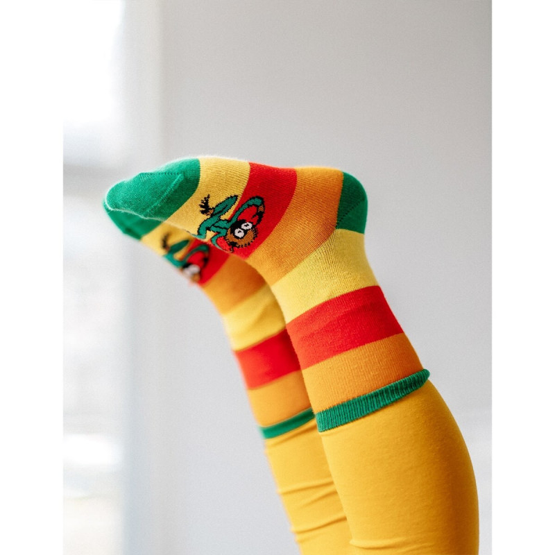 Pippi Longstocking Pippi Socks 2-Pack Green