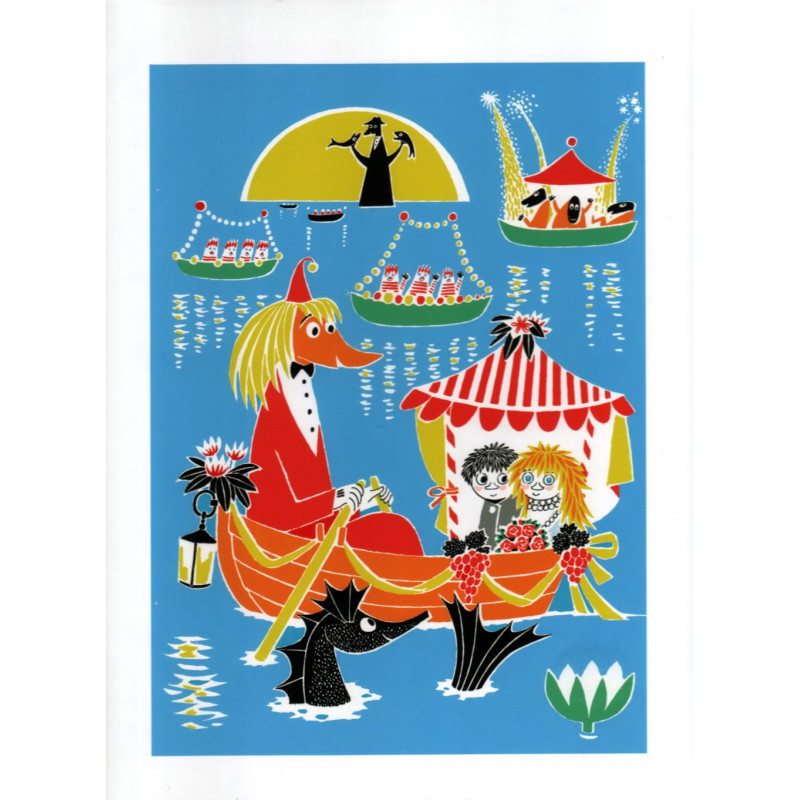Moomin Set of 4 Posters 24 x 30 cm
