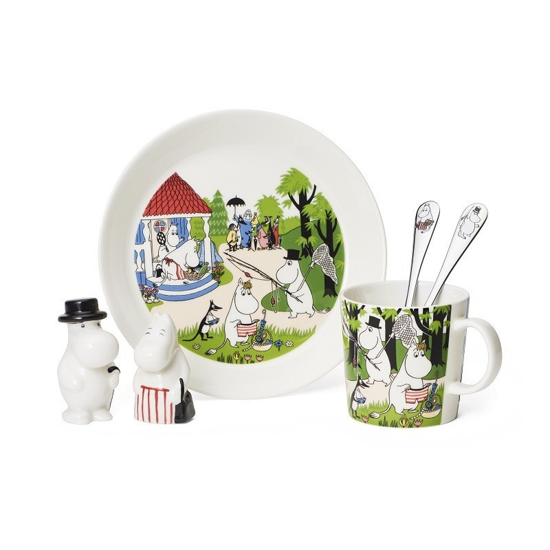 Moomin Ceramic Minifigurines Moominpappa Summer 2018 Going on Vacation