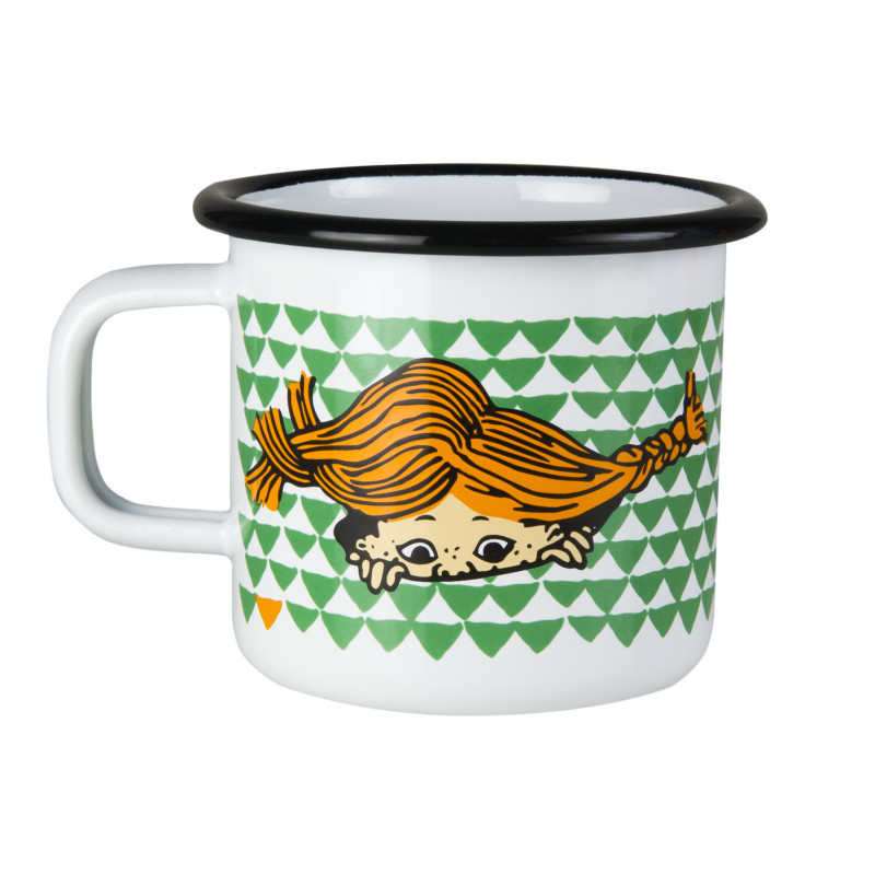 Pippi Enamel Mug 0.37 L Here Comes Pippi