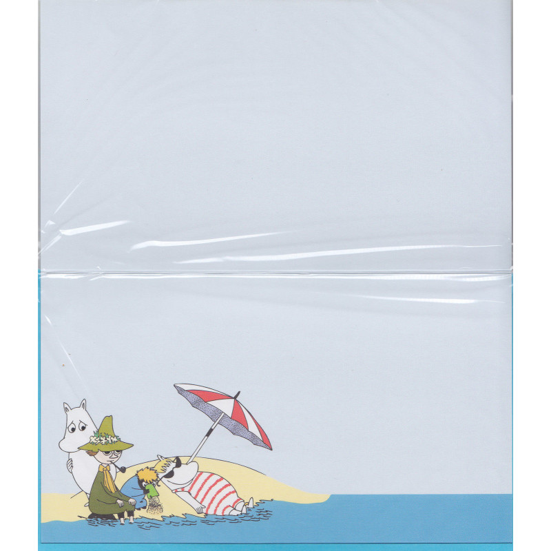 Moomin Greeting Card with Envelope and Magnet Little My Karto