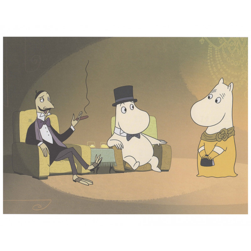 Moomin Set of 4 Posters 24 x 30 cm from Calendar Riviera Set 6 Putinki